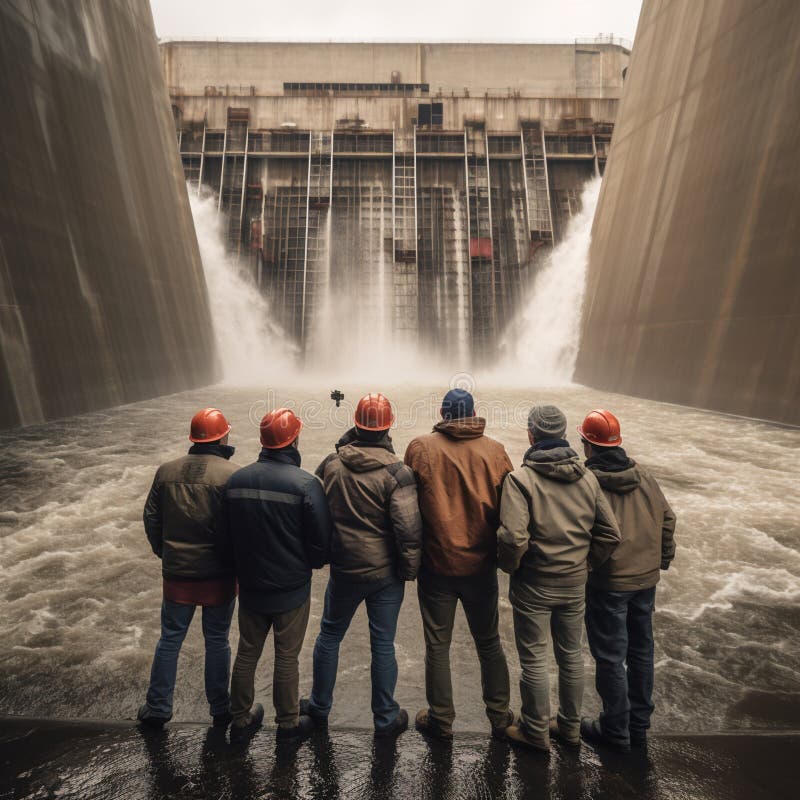 Engineers Generate Renewable Electricity from Power Generation Dam ...