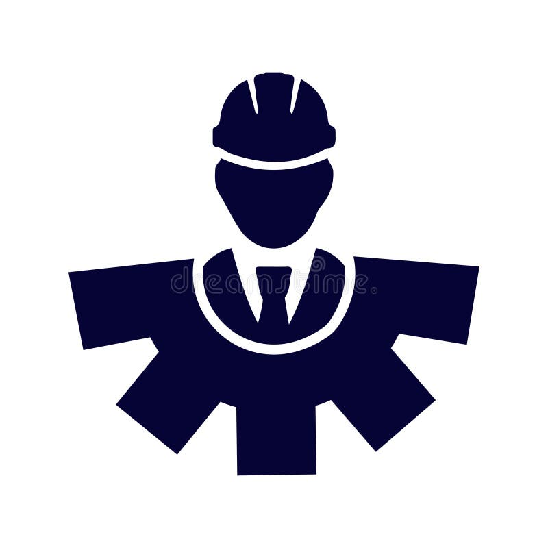 Engineers setting icon stock illustration. Illustration of technical ...