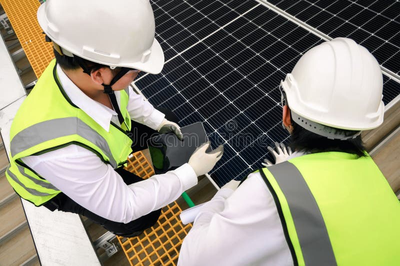 Engineers or Specialist Technicians Team, Check the Quality of ...