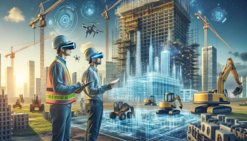 Engineers Using AR Headsets To Visualize a Holographic Skyscraper ...