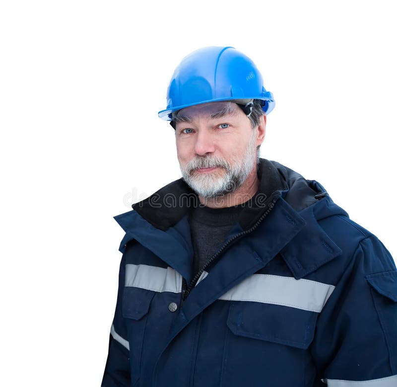 Engineer helmet blue stock photo. Image of geologist - 30115916