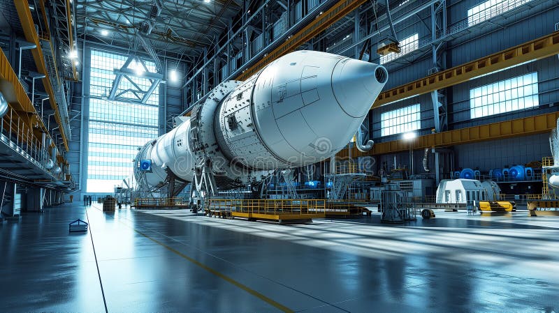 Engineers Working Collaboratively on Assembly of Cutting-edge Space ...