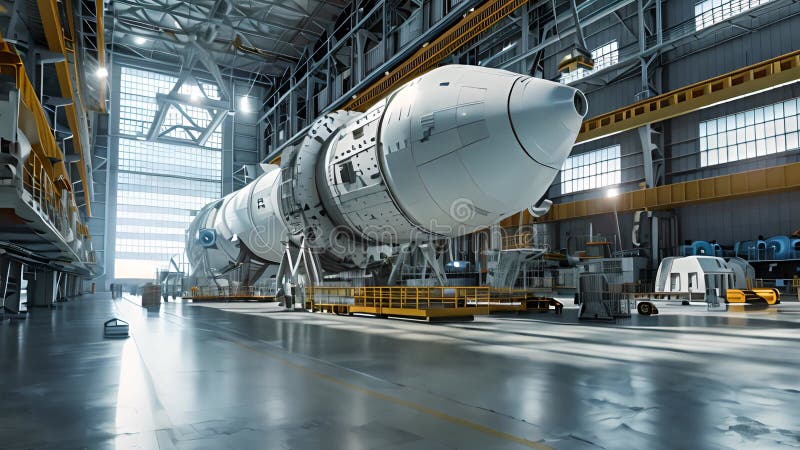 Engineers Working Collaboratively on Assembly of Cutting-edge Space ...