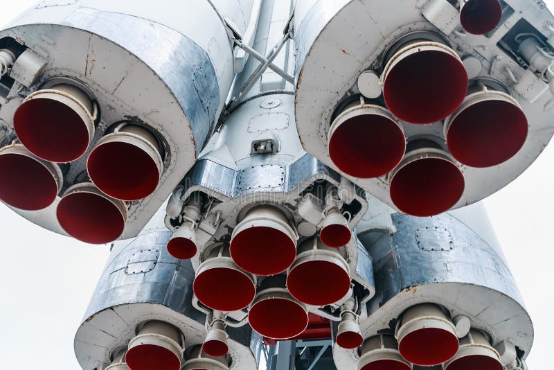 Engines and Nozzle Launch Vehicle Editorial Stock Image - Image of ...
