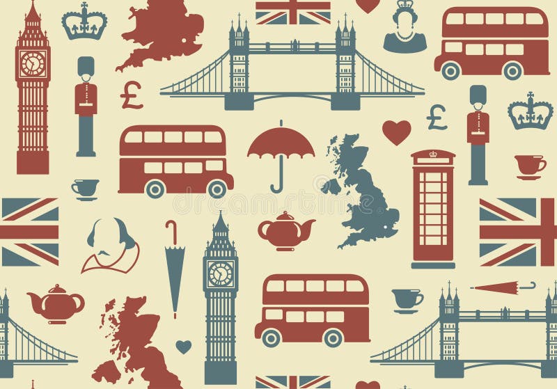 British Theme Background Stock Illustrations – 578 British Theme ...