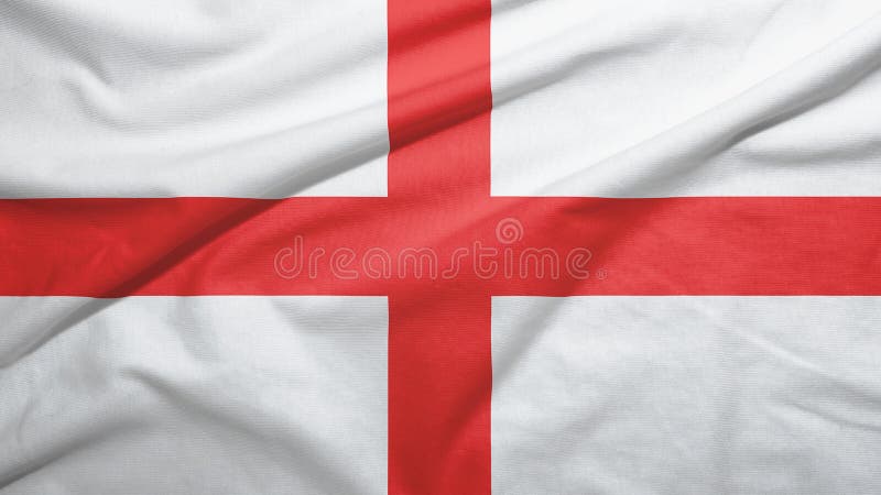 England Flag with Fabric Texture Stock Photo - Image of wallpaper ...