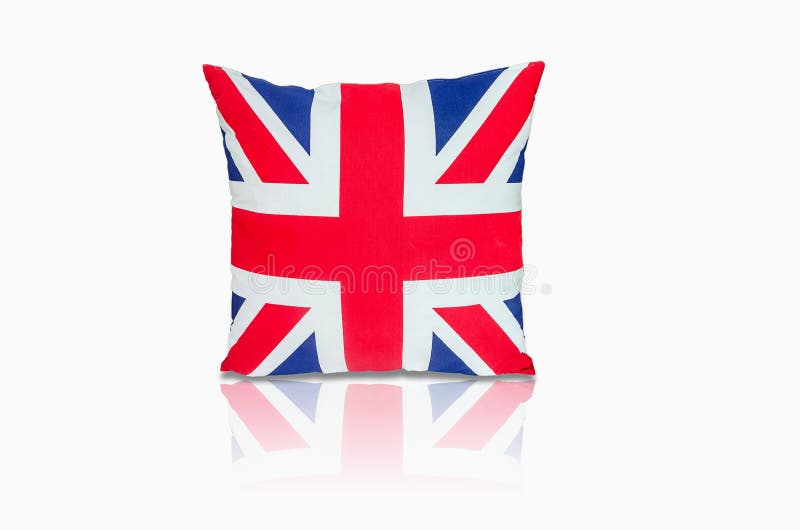 England flag pillow stock photo. Image of bedroom, domestic - 32488640