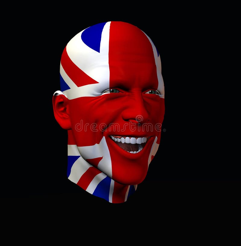 England Head 4 stock illustration. Illustration of graphic - 963897