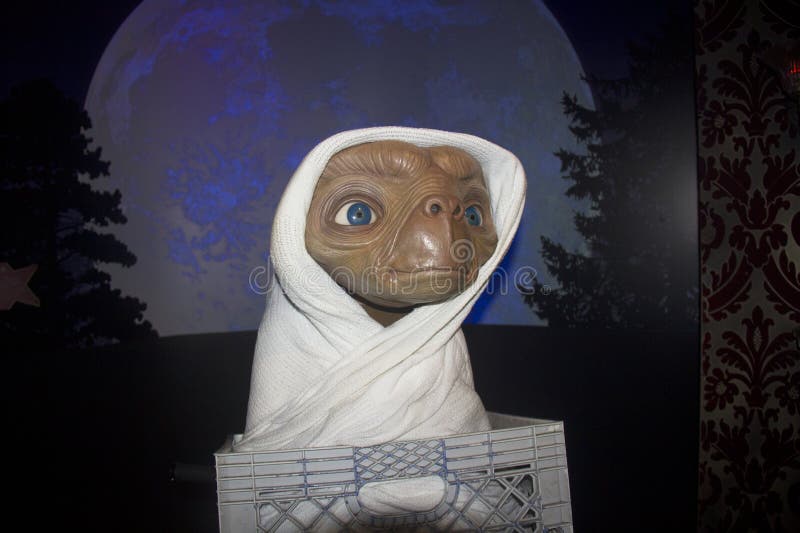 E.T the Extra-Terrestrial editorial stock image. Image of science ...