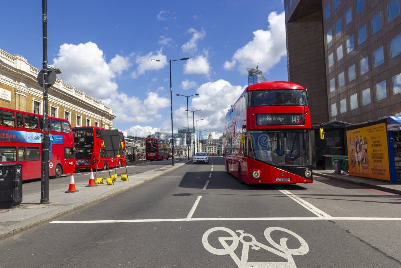 England London 21 June 2019 Traditional Bus Editorial Photography ...