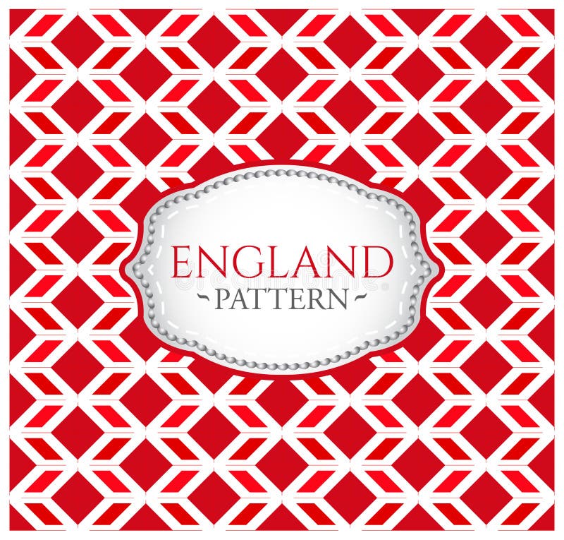 England pattern stock vector. Illustration of card, ethnic - 94807677