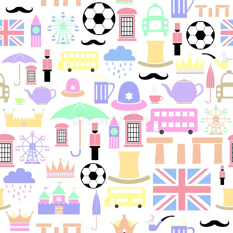 England Seamless Pattern Stock Illustrations – 2,596 England Seamless ...