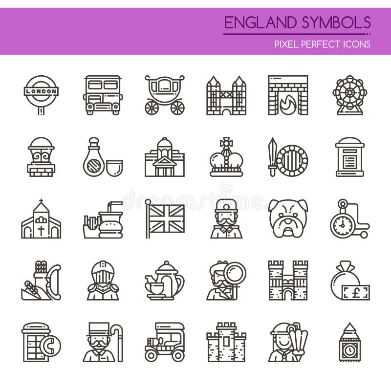 England Symbols editorial photo. Illustration of england - 94655286