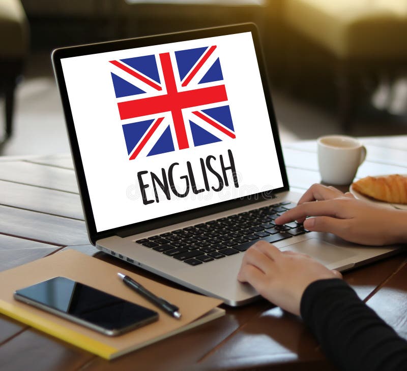 ENGLISCH (Sprachbildung Briten England) Sprechen Sie Engl. Stockfoto ...