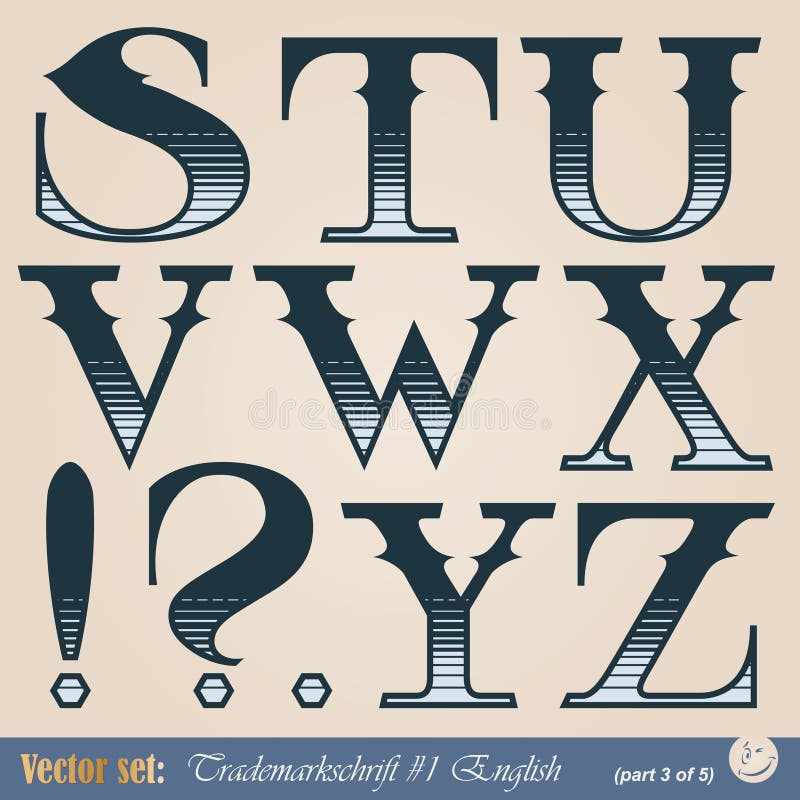 English alphabet stock vector. Illustration of decoration - 23400214