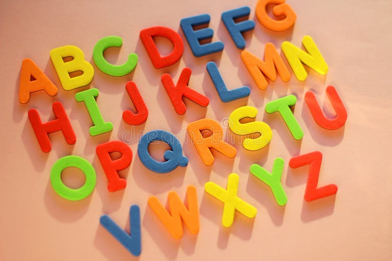 English Alphabet. Intellectual Game, Preschool Primary Education, Early ...