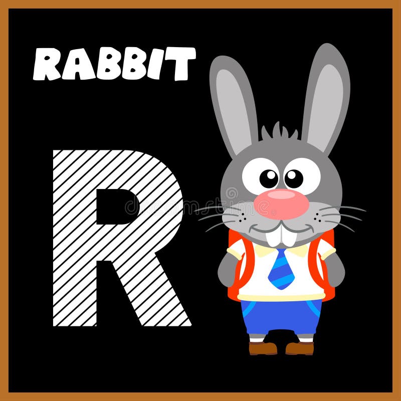 R Rabbit Stock Illustrations – 299 R Rabbit Stock Illustrations ...