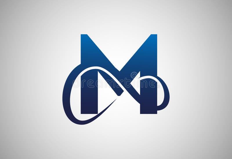English Alphabet M with Infinity Sign. Infinity, Eternity, Infinite ...
