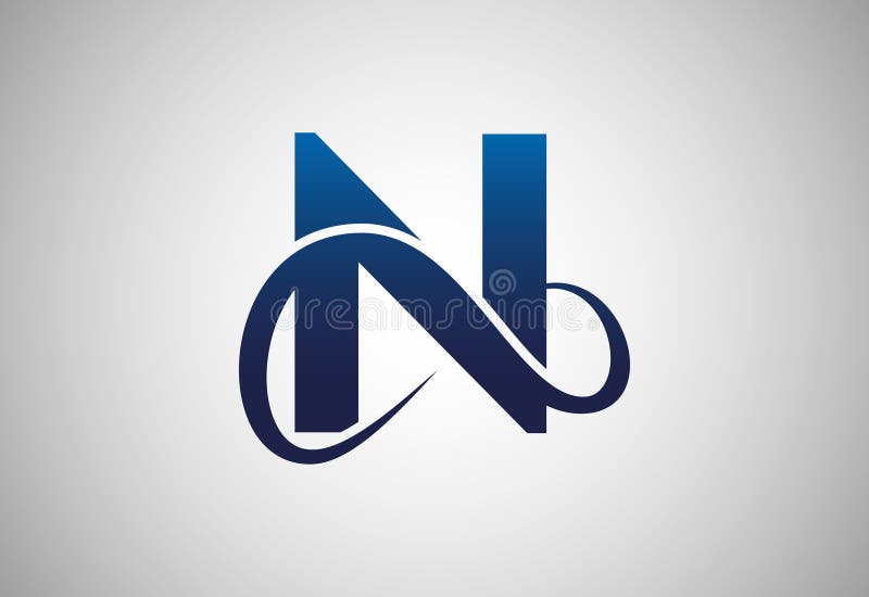 English Alphabet N with Infinity Sign. Infinity, Eternity, Infinite ...