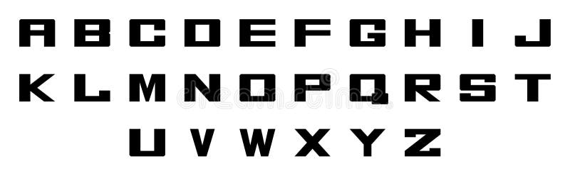 Original Stencil Font Stock Illustrations – 167 Original Stencil Font ...