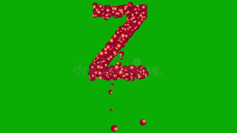 English Alphabet R with Fire Effect on Green Screen Background Stock ...