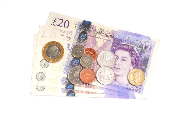 English bank-notes editorial stock image. Image of credit - 11403904