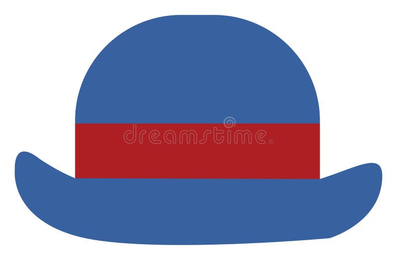 English Blue Hat, Icon Icon Stock Vector - Illustration of stylish ...