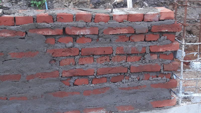 English bond in brick wall stock photo. Image of wall - 170478562