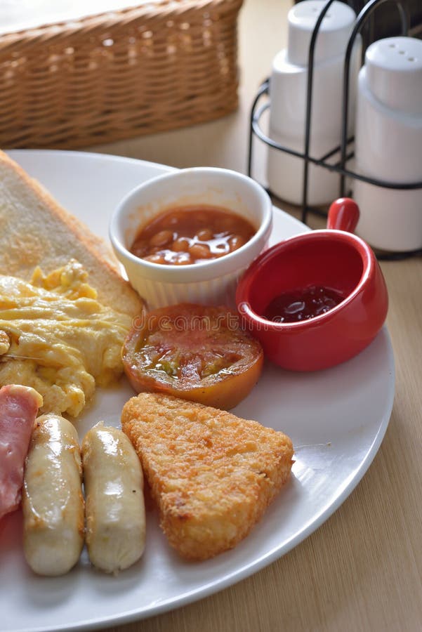 English Breakfast stock image. Image of fried, full, meal - 78501885