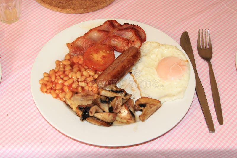 English breakfast stock image. Image of edinburgh, beef - 46797367