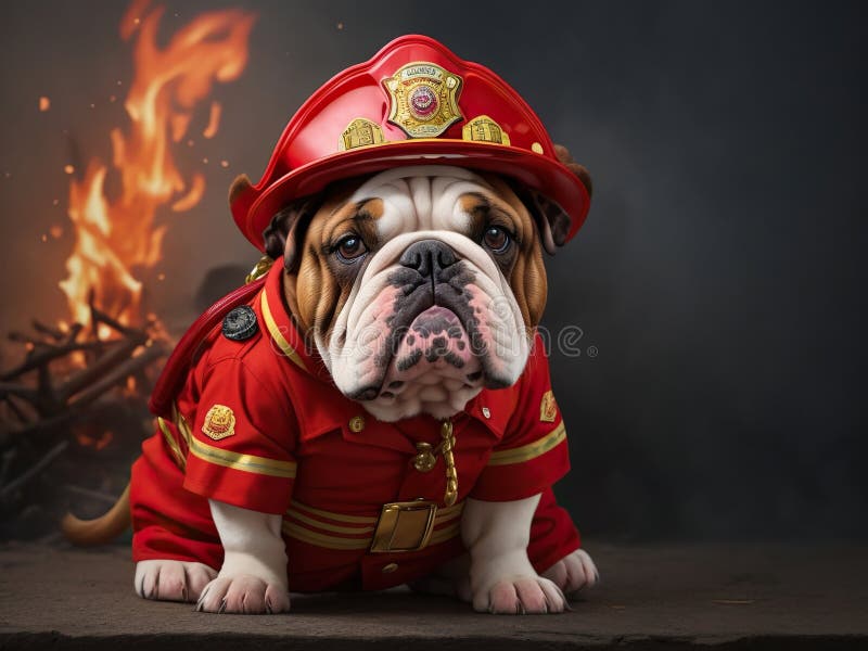 Bulldog Firefighter Stock Illustrations – 22 Bulldog Firefighter Stock ...