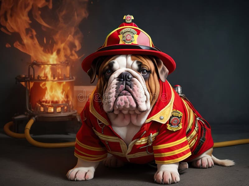 Bulldog Firefighter Stock Illustrations – 22 Bulldog Firefighter Stock ...