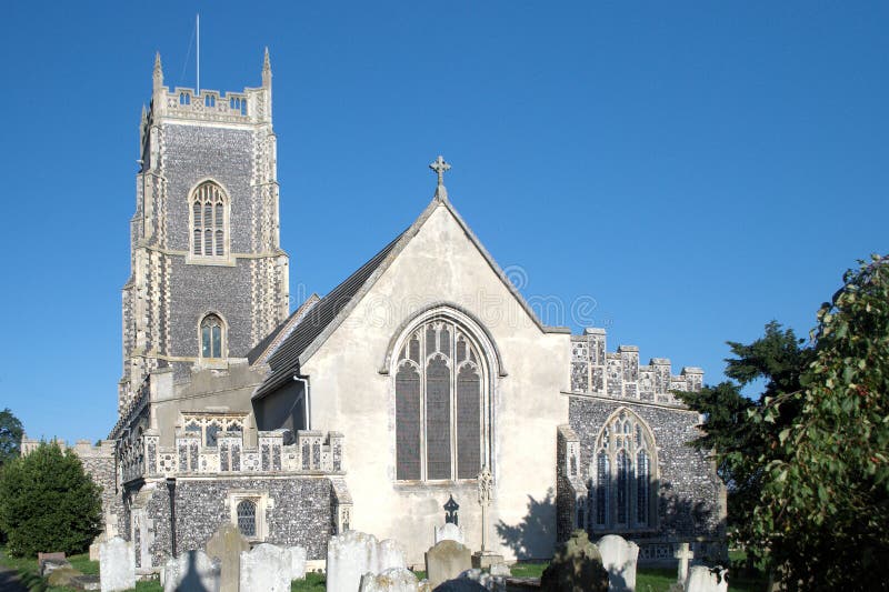 English Church stock photo. Image of parish, large, early - 17390580