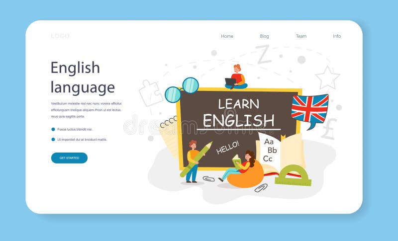 English Course Banner Stock Illustrations – 3,246 English Course Banner ...