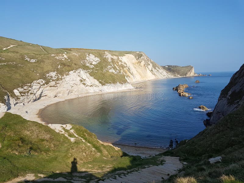 English Coast Fishing Village Polperro Cornwall England with Houses and ...
