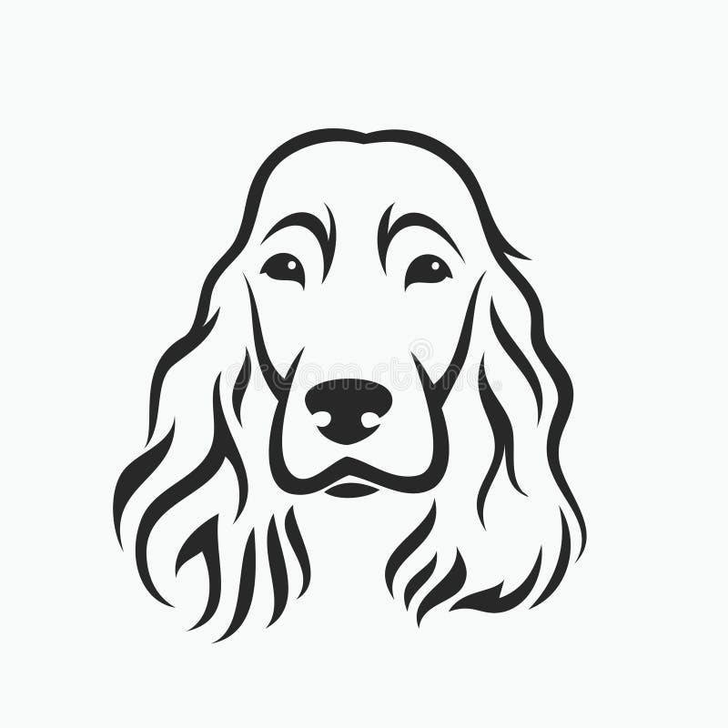 English Cocker Spaniel - Vector Illustration Stock Vector ...