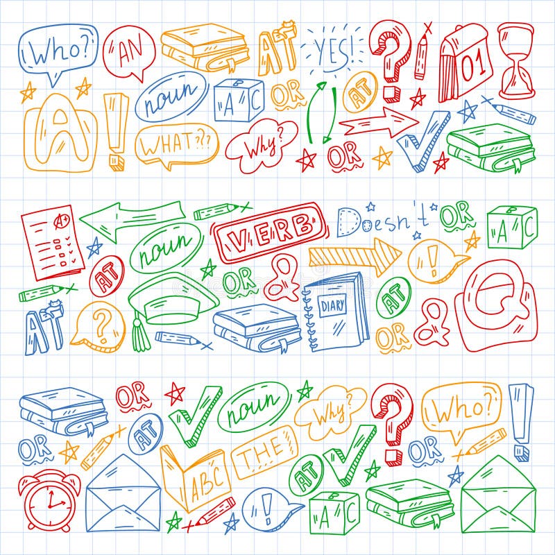 English Course. E-learning, Online Education. English Language Stock ...