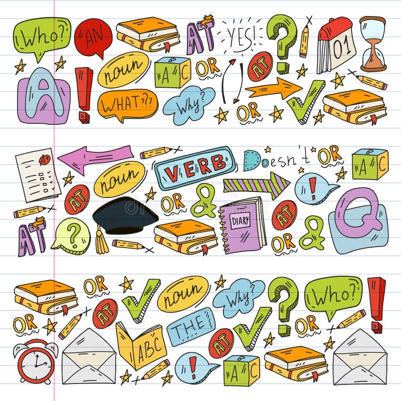 English Course. E-learning, Online Education. English Language Stock ...