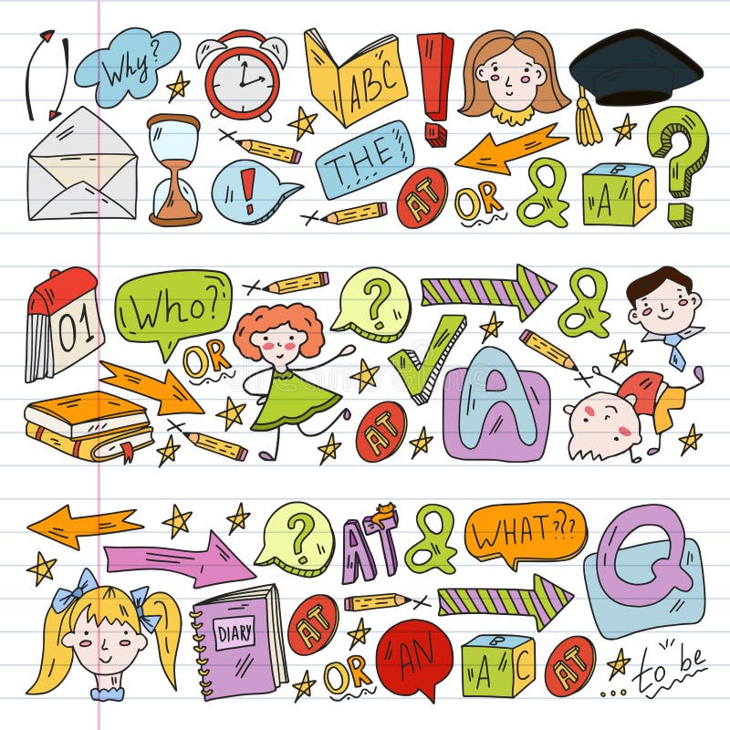 English Course. E-learning, Online Education. English Language Stock ...