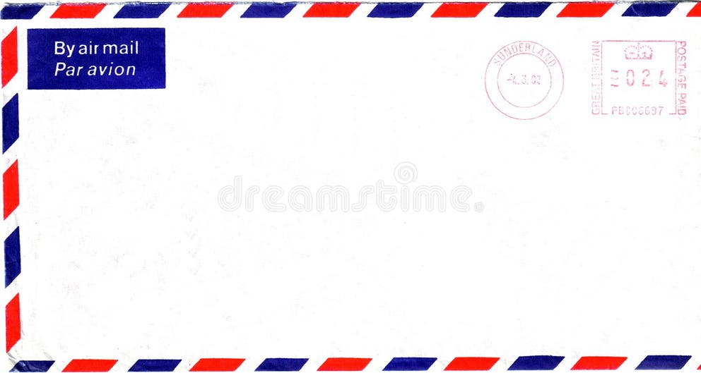 English envelope stock illustration. Illustration of document - 10207217