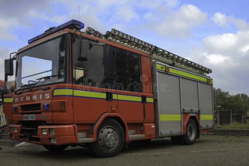 English fire engine editorial photography. Image of engine - 44527982
