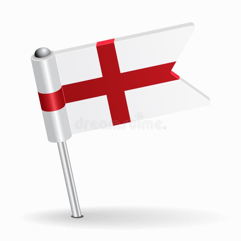 English Flag Map Pointer Layout. Vector Illustration. Stock Vector ... English Flag Map Pointer Layout. Vector Illustration. Stock Vector ...