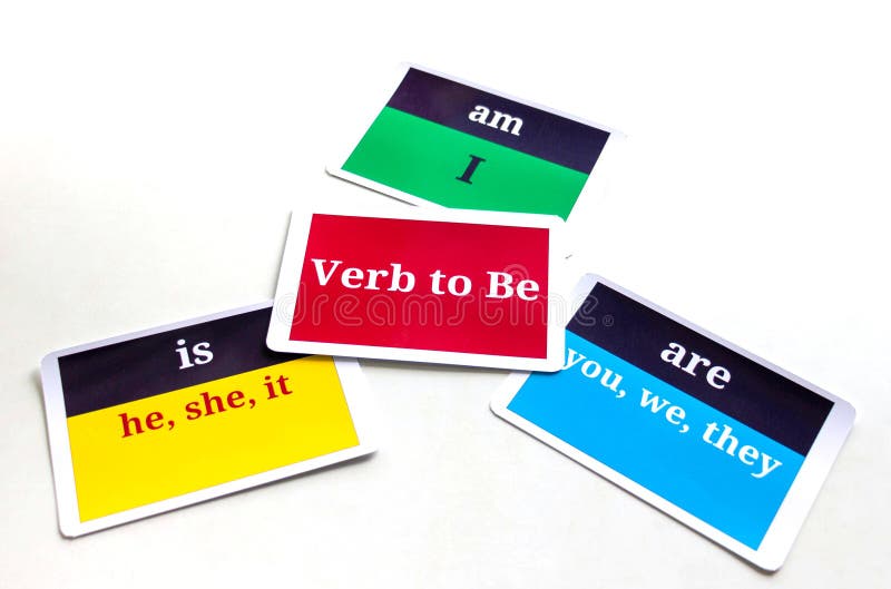 English Learning Cards on Table Stock Image - Image of bubble, exam ...