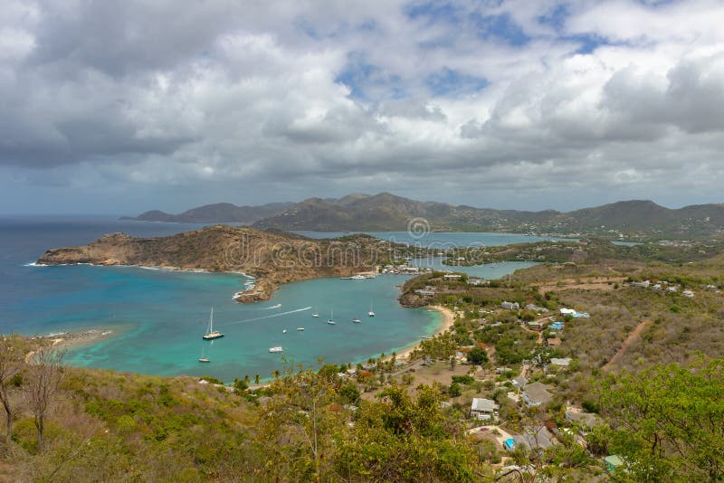 English Harbor stock image. Image of ocean, coastal, island - 68949465