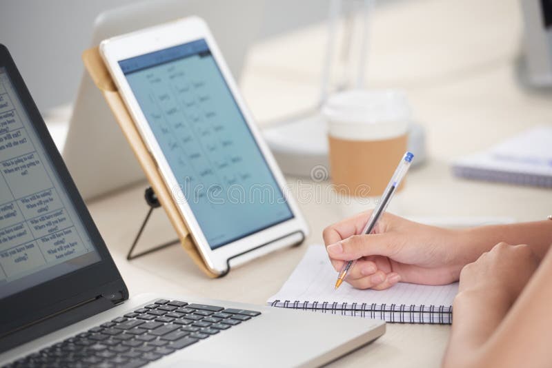 English homework stock photo. Image of class, online - 124949426