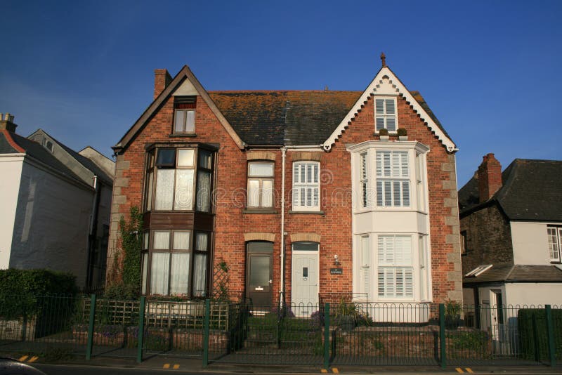 Typical english house stock image. Image of suburban - 28767963