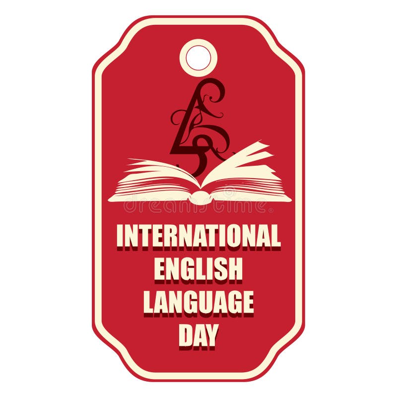 English Language Day stock vector. Illustration of holiday - 161097984