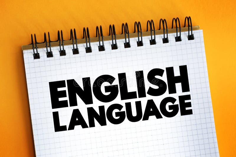 English As a Second Language Text Background Word Cloud Concept Stock ...