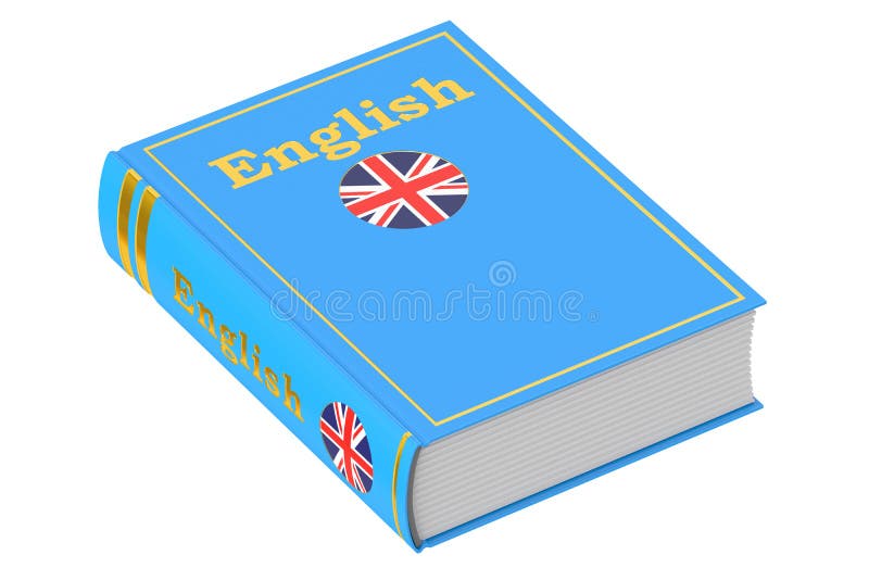 English Textbook. Hand Drawn Concept. Stock Illustration - Illustration ...
