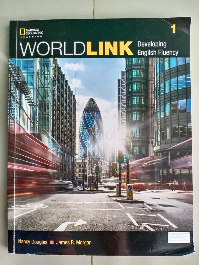 English Language Textbook for University Year 1 Editorial Image - Image ...